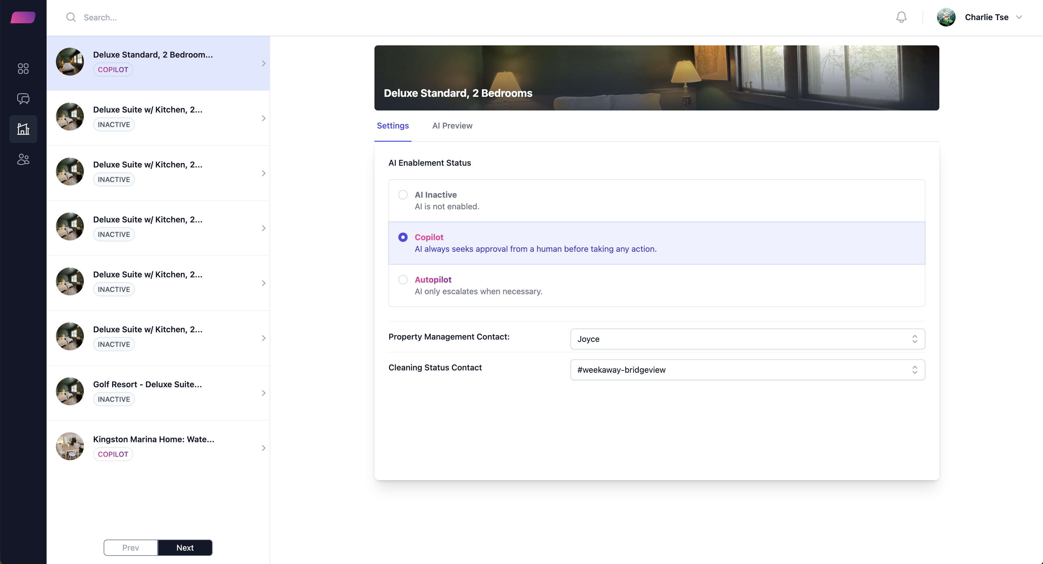ConcierAI - AI Concierge for Brands & Properties